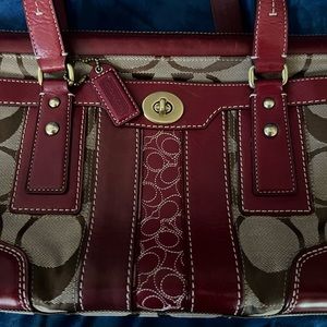 Coach | Bags | Coach Authentic Vintage Beautiful Rare Handbag In Like ...